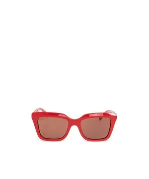 Alexander Mcqueen Red Sunglasses