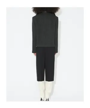 Alaïa Georgette Blouse With Scarf Detail
