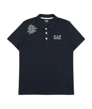EA7 Logo Printed Polo Shirt