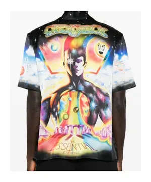 Casablanca Essential Print Short-sleeve Shirt - Multicolor