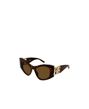 Balenciaga Bb0287s Cat-eye Sunglasses With Logo Detail