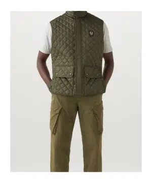 Belstaff Quilted Sleeveless Jacket