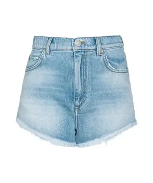 Pinko Distressed Shorts For Women