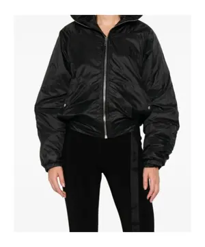 Rick Owens Zip-up Hooded Jacket