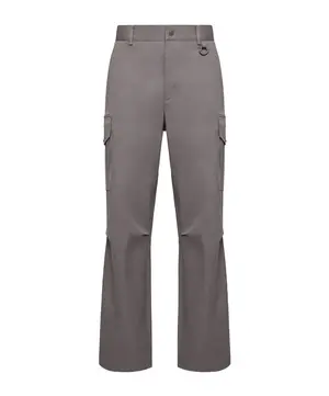 Moncler Button Detailed Straight-leg Cargo Pants
