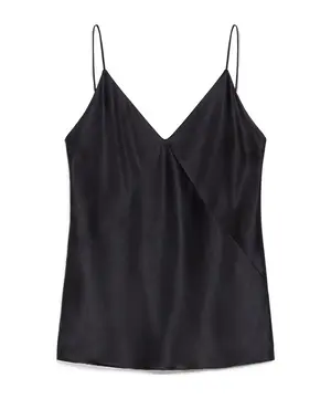 Max Mara Metello V-neck Sleeveless Top - Black