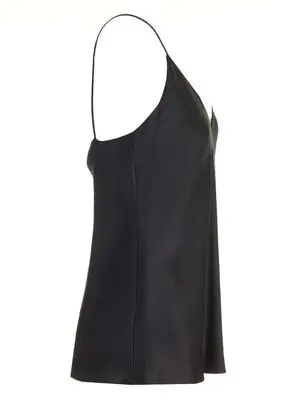 Max Mara Metello V-neck Sleeveless Top - Black
