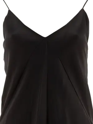 Max Mara Metello V-neck Sleeveless Top - Black