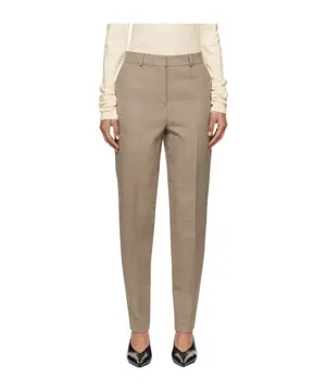 TOTEME Mélange-effect Tailored Trousers