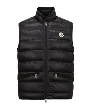 MONCLER Moncler Gui Packable Zip-Up Padded Gilet