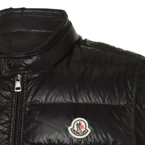 Moncler Gui Packable Zip-up Padded Gilet - Black