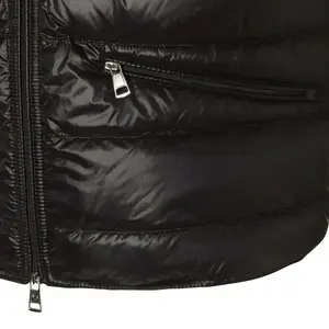 Moncler Gui Packable Zip-up Padded Gilet - Black