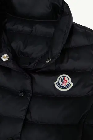 Moncler Packable Down Vest With Stand Collar - Black