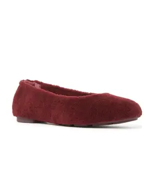 STUART WEITZMAN Pirouette Super Chill Ballet Flats - Red