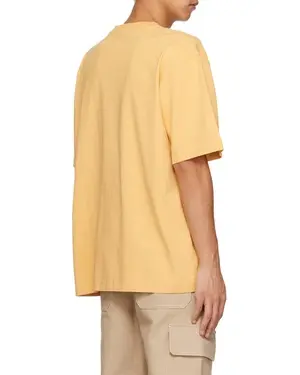 Jacquemus Raphia Embroidered Logo T-shirt