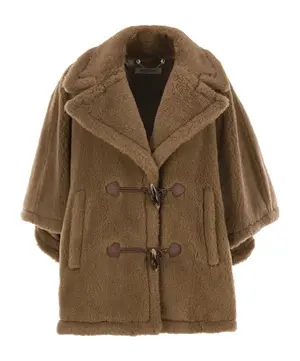 Max Mara V-neck Long-sleeved Coat - Green