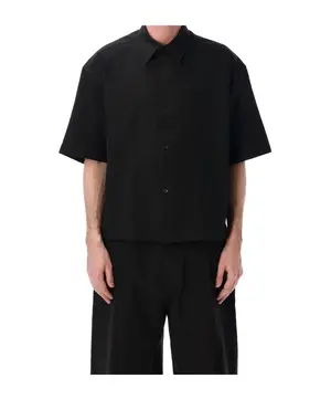 Studio Nicholson Short Sleeve Shirt - Black