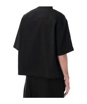 Studio Nicholson Short Sleeve Shirt - Black