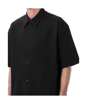 Studio Nicholson Short Sleeve Shirt - Black