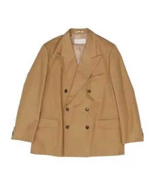 Dries Van Noten Double-breasted V-neck Jacket - Brown