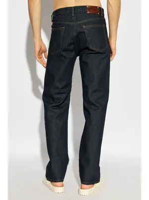 Dries Van Noten Belt Loop Jeans - Indigo