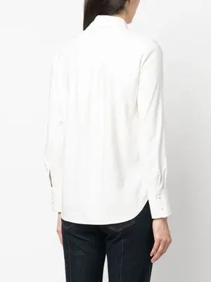Chloé Lace Detailed Long Sleeve Shirt - No