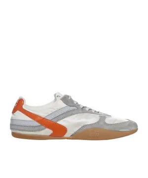 Miu Miu Gymnasium Lace-up Sneakers - Gray
