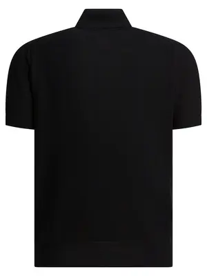 TOM FORD Short-sleeved Knitted Polo Shirt