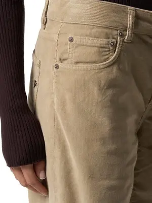 DONDUP Corduroy Trousers - Nude