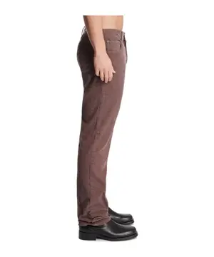 THE ROW Straight Leg Corduroy Trousers