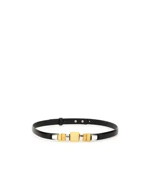 Isabel Marant Étoile Raissa Bead Detailed Belt - Black