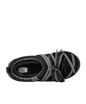 UGG Tasman Lace-up Slippers - Black
