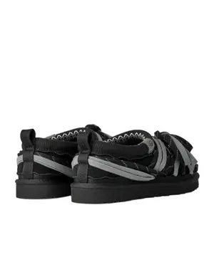 UGG Tasman Lace-up Slippers - Black