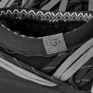 UGG Tasman Lace-up Slippers - Black
