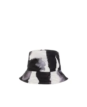 Alexander McQueen Graffiti Print Bucket Hat
