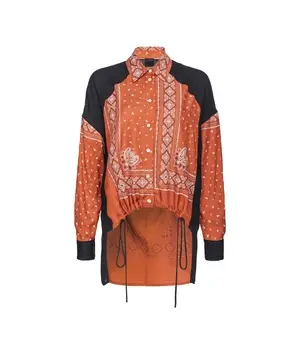 Pinko Pattern-printed Long Sleeve Shirt