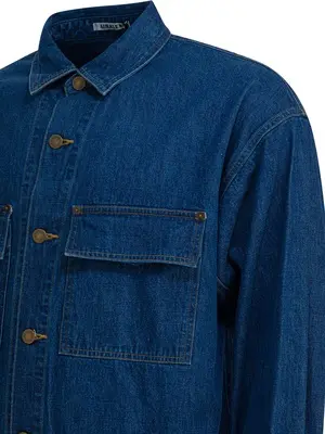 Auralee Selvedge Denim Shirt