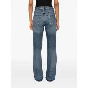 AGOLDE High Waisted Flared Leg Jeans