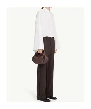 MAISON MARGIELA Cropped Bell Sleeve Shirt