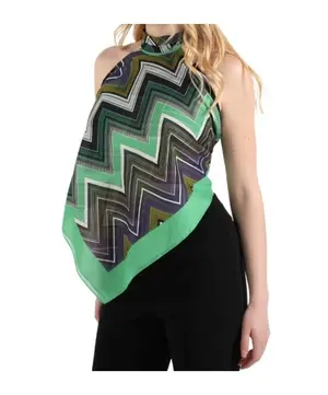 Missoni Zigzag Print Halter Top