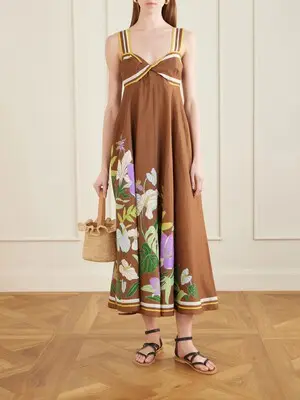 ALEMAIS Alfie Floral Maxi Dress