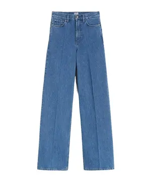 TOTEME High-waist Wide-leg Jeans - Blue