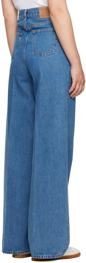 TOTEME High-waist Wide-leg Jeans - Blue