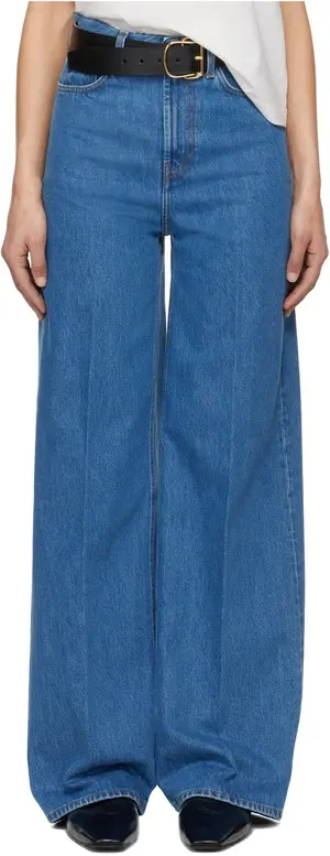 TOTEME High-waist Wide-leg Jeans - Blue
