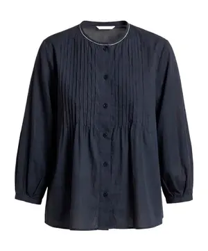 Peserico Pintucked Detail Blouse