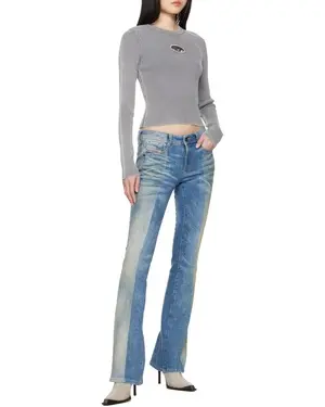 DIESEL® M-valary-r Knitted Top - Grey