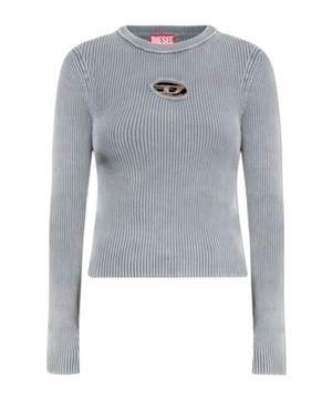 DIESEL® M-valary-r Knitted Top - Grey