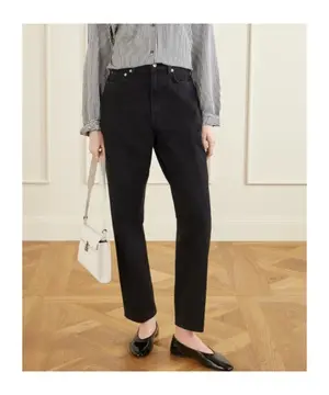 AGOLDE 80's Belt-loops Jeans - Black