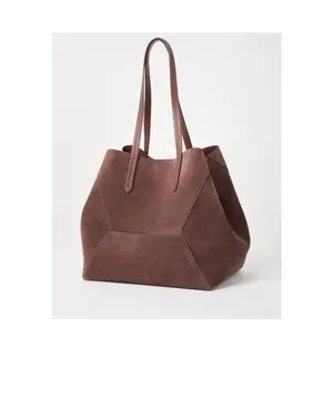 Brunello Cucinelli Geometric Shoulder Bag - Red