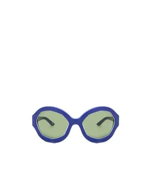Marni Logo Embellished Sunglasses - Gray